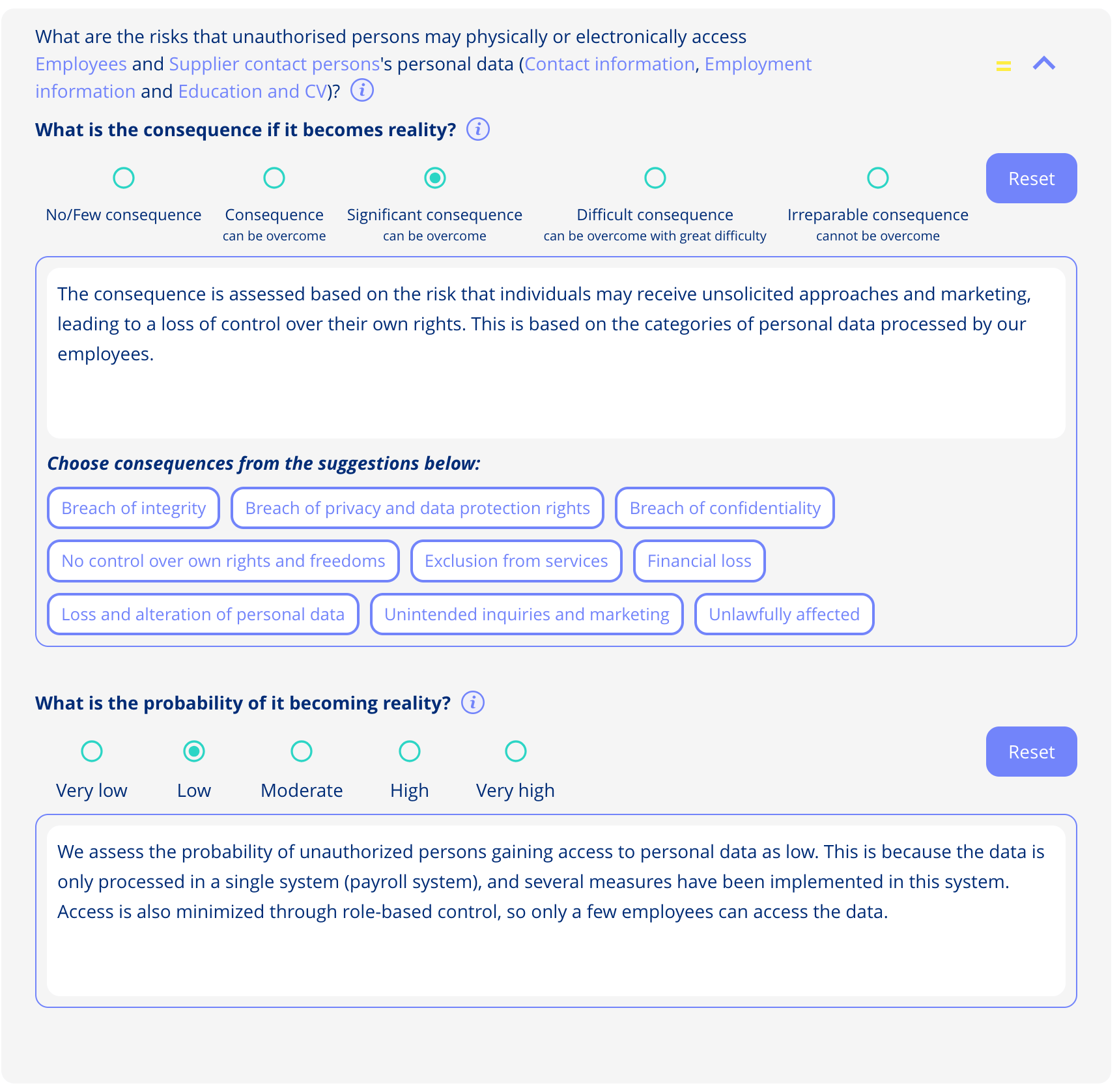 .legal | GDPR Risk Assessment Guide & Examples