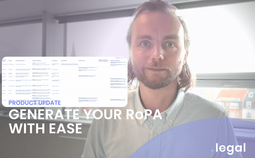 Records of Processing Activities (ROPA) | Article 30 of the GDPR
