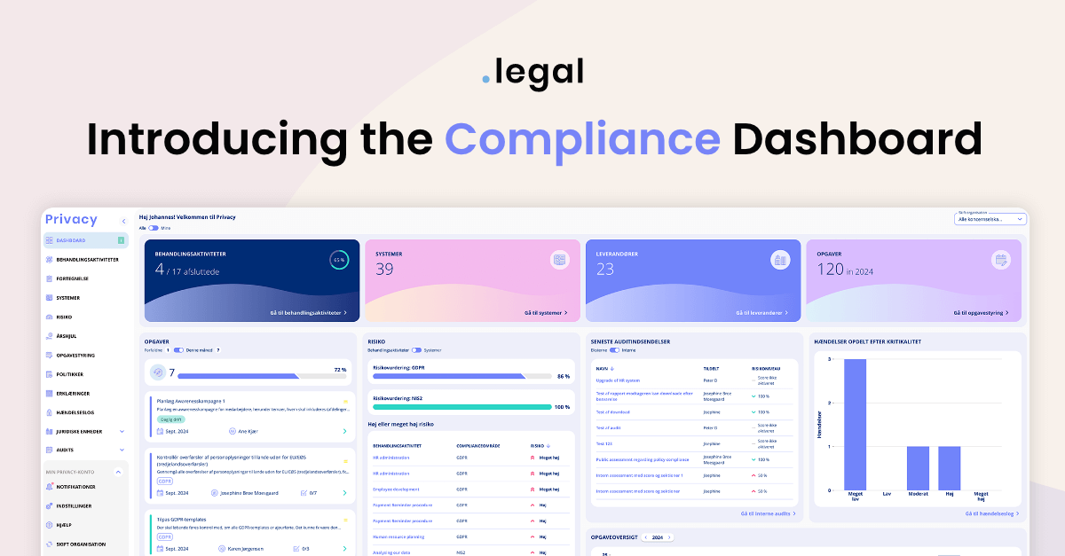 Introducing the Compliance Dashboard 💥 (September 2024)